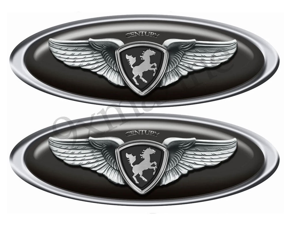 Two Century Boat Wings Oval Stickers for Restoration Project - Walmart.com