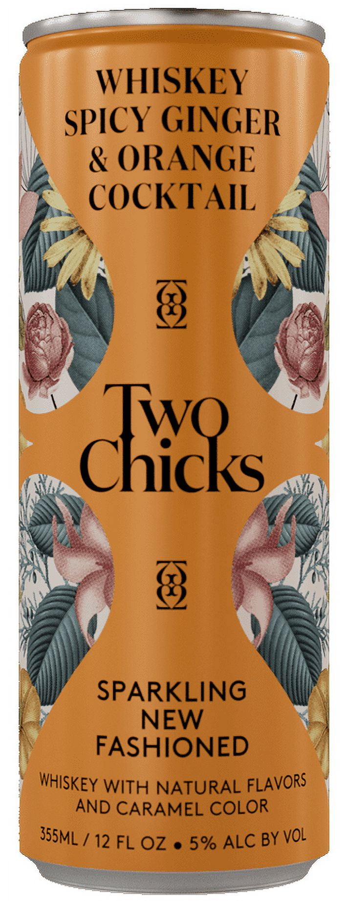 Two Chicks New Fashioned Sparkling Cocktail 4 Pack, 12 fl oz Cans ...