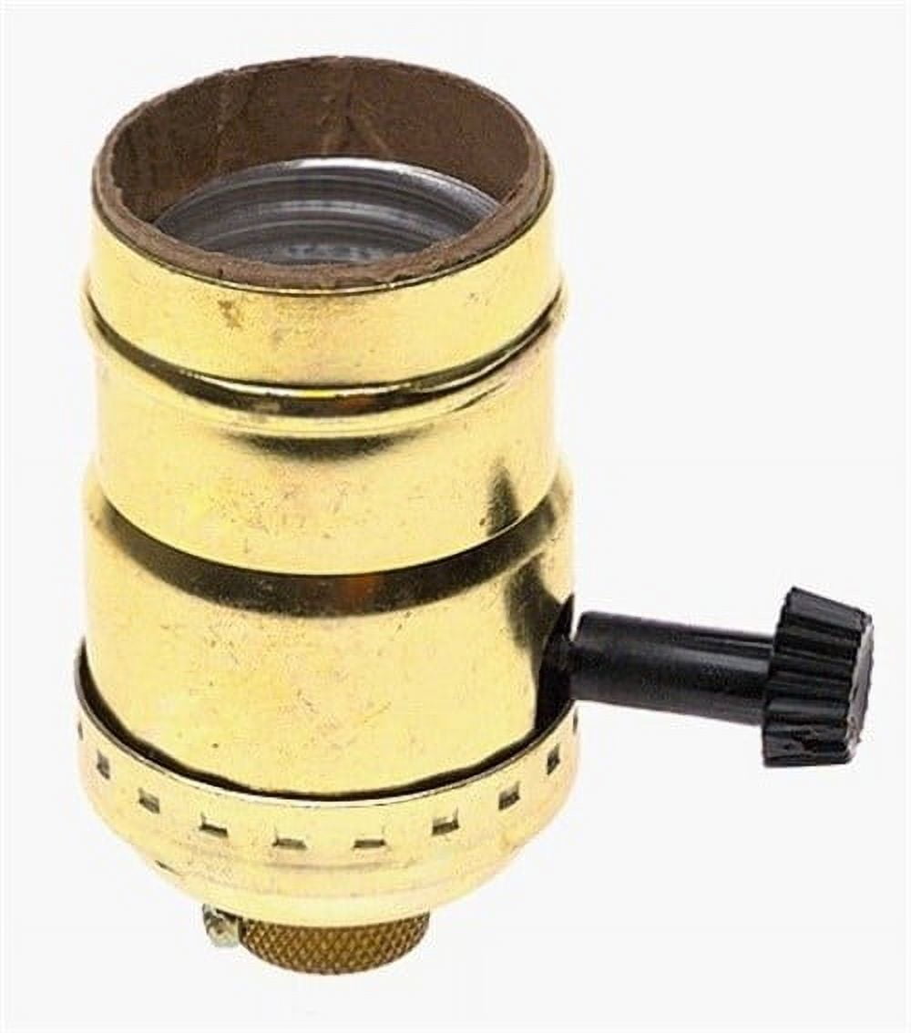 * Two Circuit Turn-Knob Socket, Brass (6/72) - Walmart.com