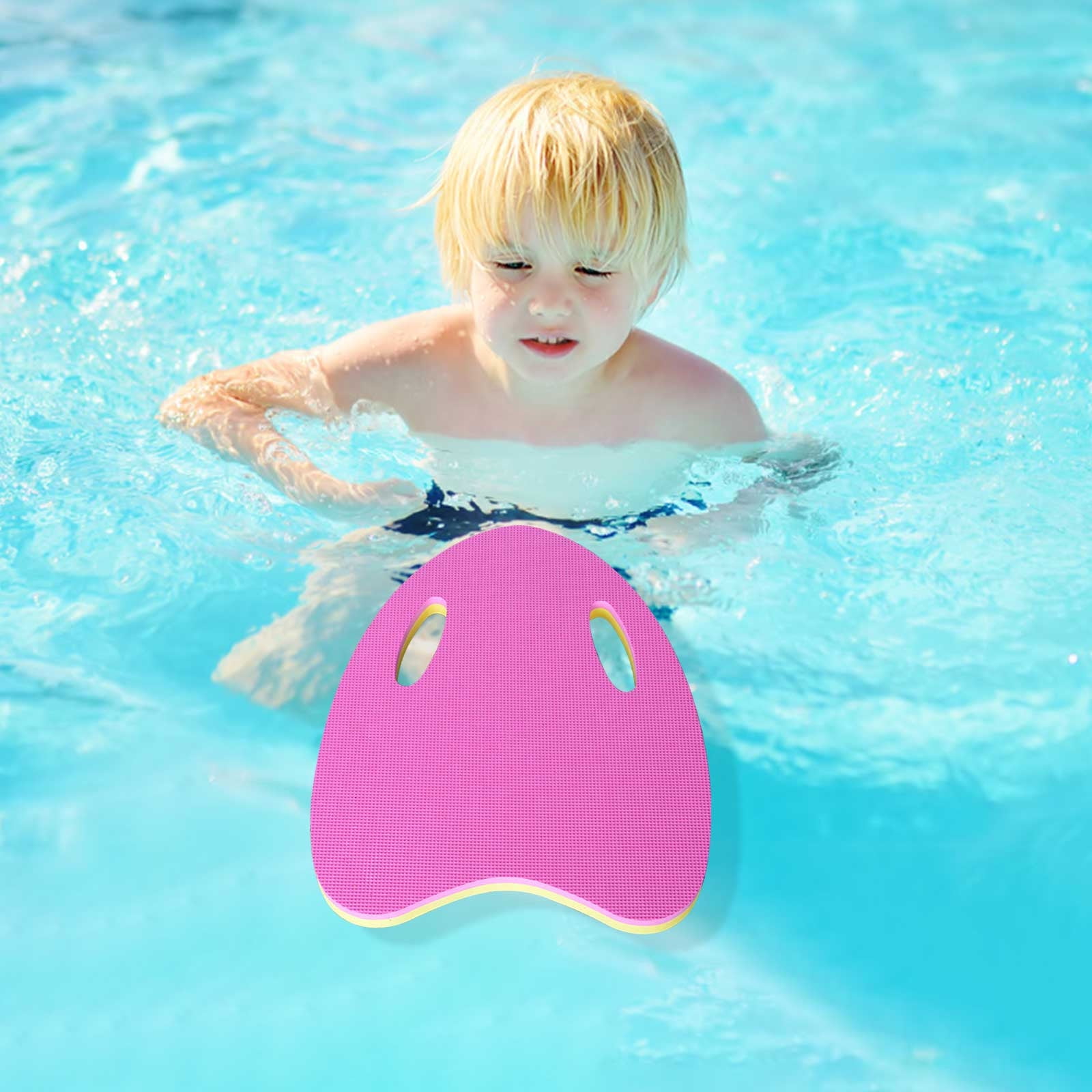 Two - Color Swim Kickboard for Kids & Adults - High - Density EVA Float ...