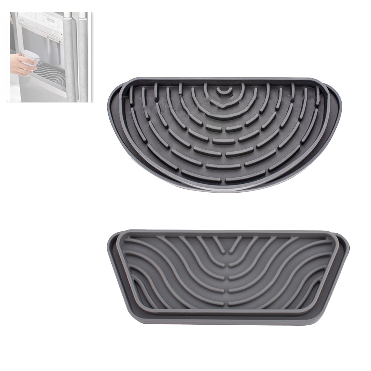 Two Combinations Refrigerator Drip Catcher For Water Tray, Mini ...