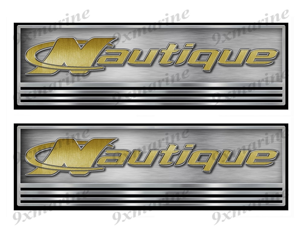 Two Correct Craft Nautique Boat Stickers. Not OEM - Walmart.com