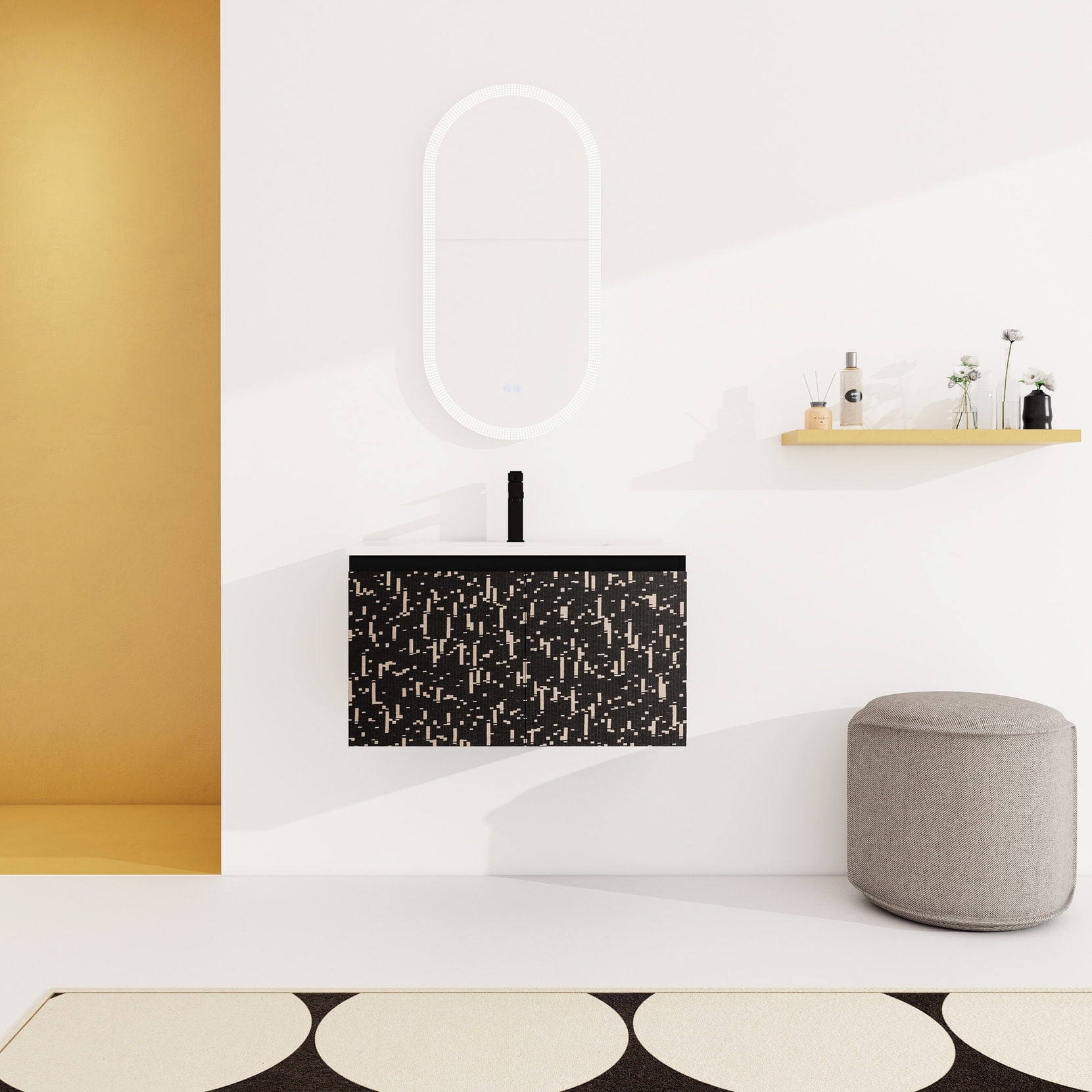 Two-Door Design, Artistic Door Panels | Facilitate Storage and Add ...
