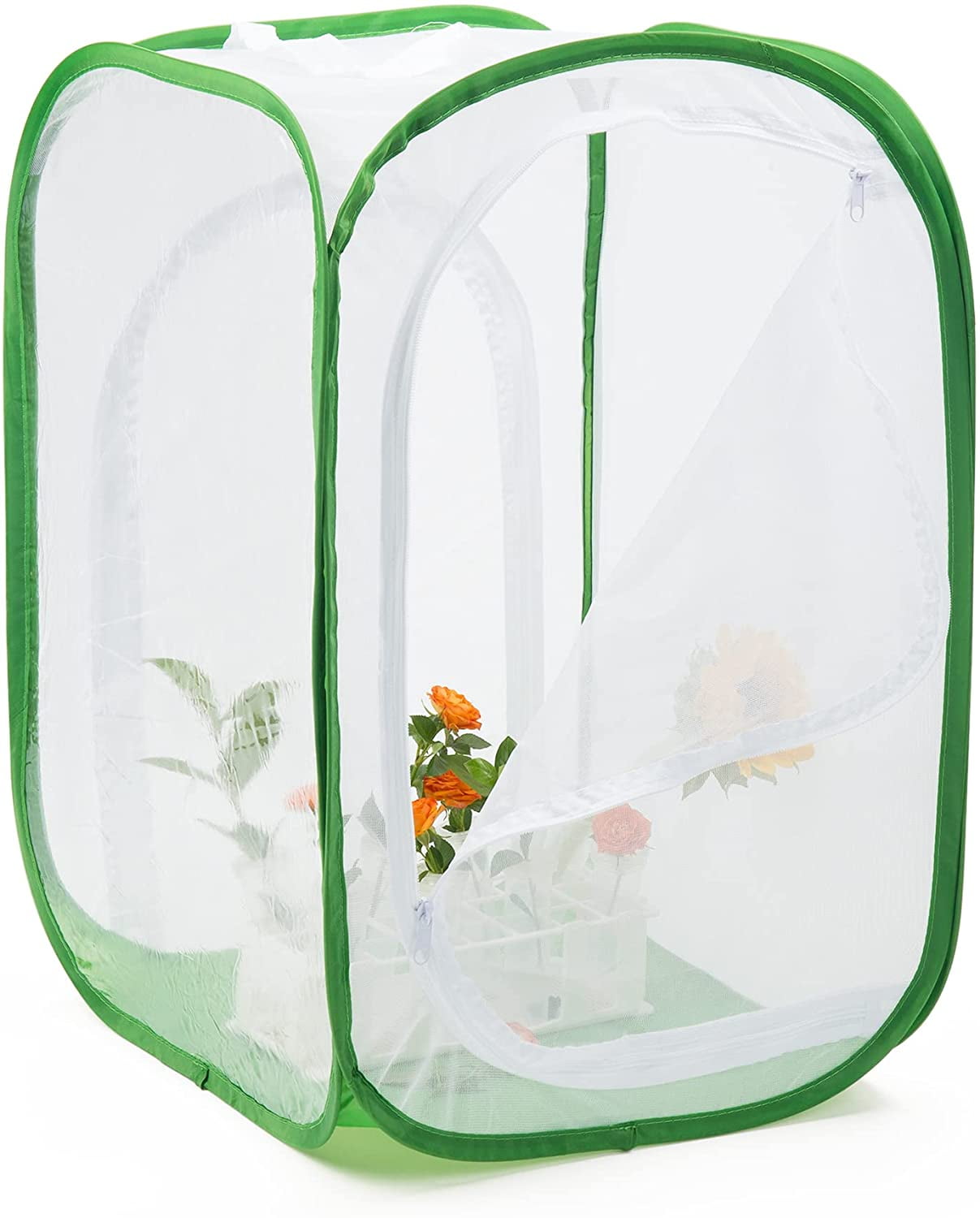Two Doors Monarch Butterfly Habitat, Insect Mesh Cage, Caterpillar ...