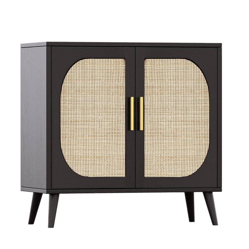 Two Doors and 4 compartments | Solid Wood Feet | Storage | Sideboard ...