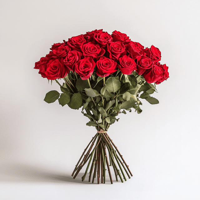 Two Dozen Red Roses- Beautiful Fresh Cut Flowers- Express Delivery ...