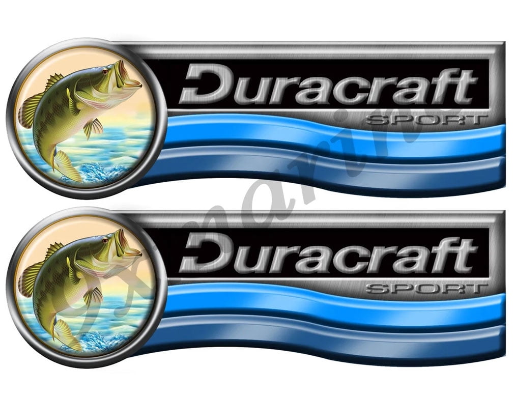 Two Duracraft Boat Stickers - Walmart.com