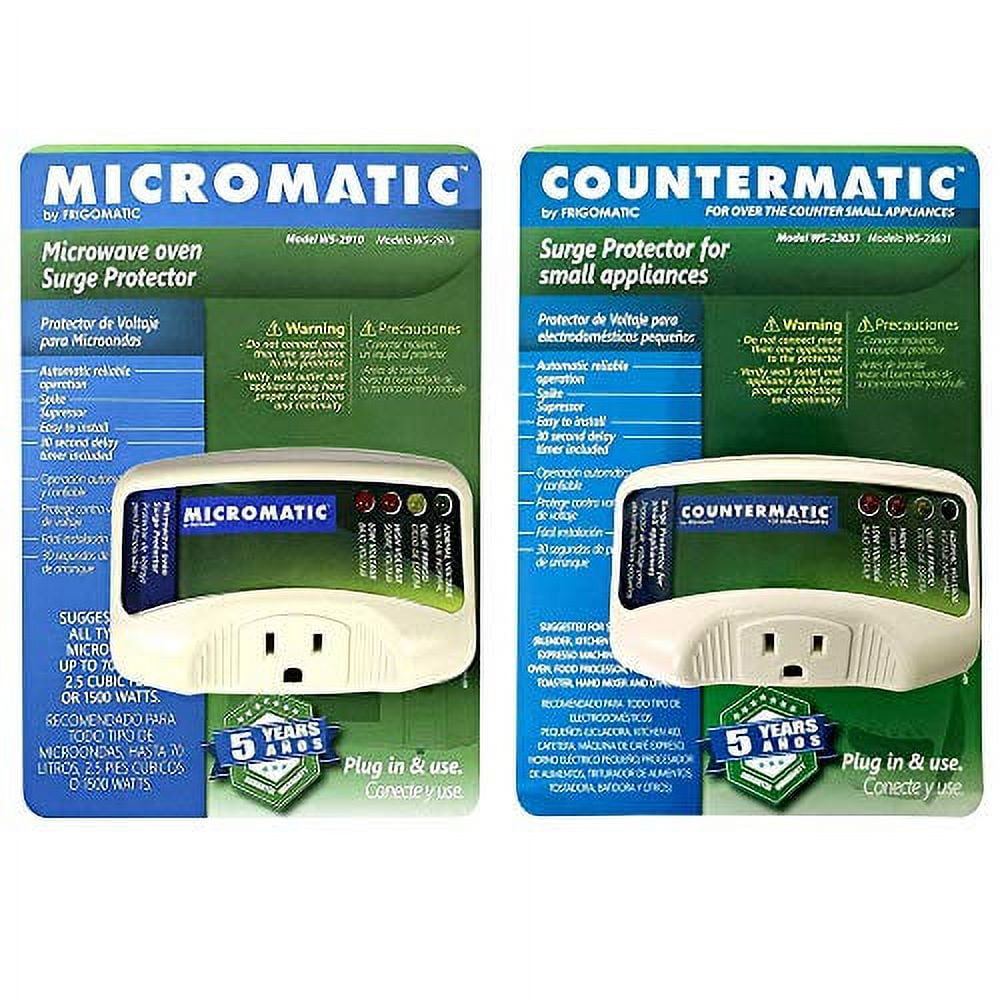 Two Electronic Surge Protector Combo Micromatic for Microwaves and ...