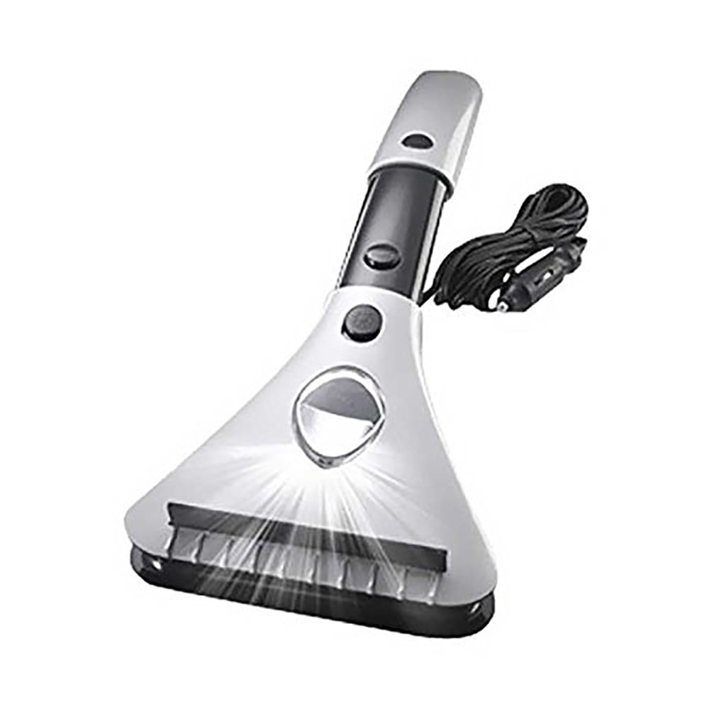 Two Elephants Auto Electric Heated Ice Scraper with Built-In LED Light ...