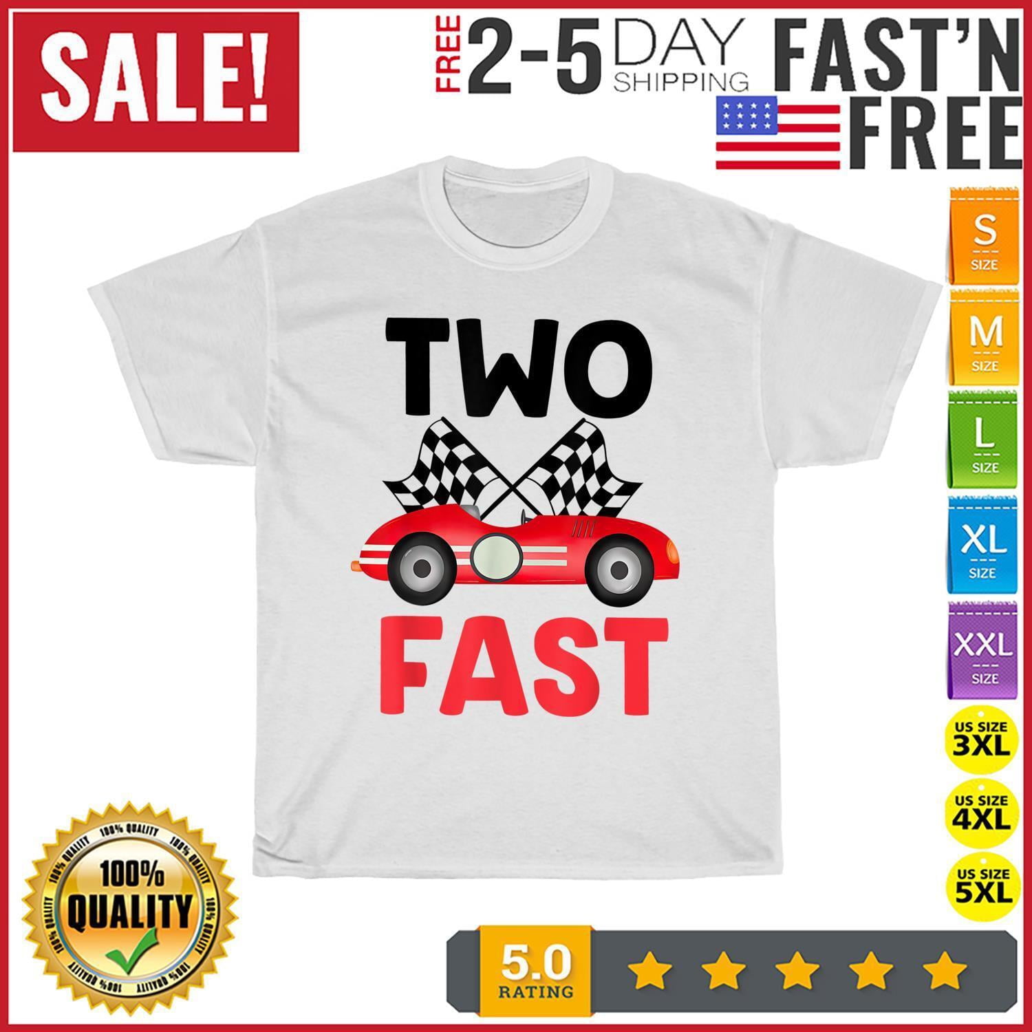 Two Fast Birthday Shirt 2 Fast 2 Curious Decorations 2nd T Shirt Men ...