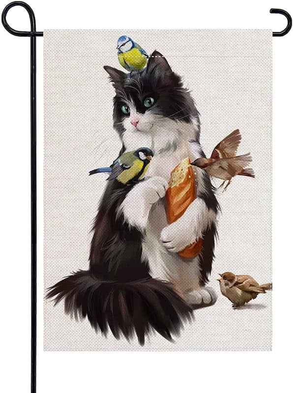 Two Fingers Peace Burlap Garden Flags 12.5X18 Double Sided Retro Love ...