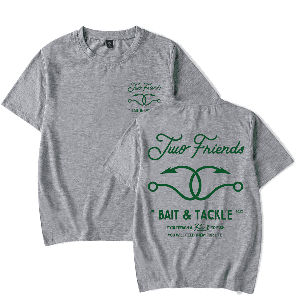 Two Friends Merch Bait & Tackle T-shirt Men Women Shirt Short Sleeve ...