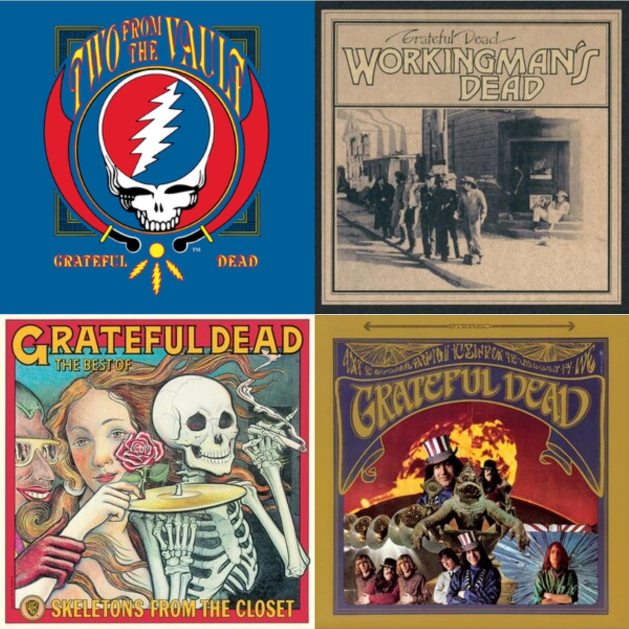 Two From The Vault & Workingman's Dead (180G) & Skeletons From The ...