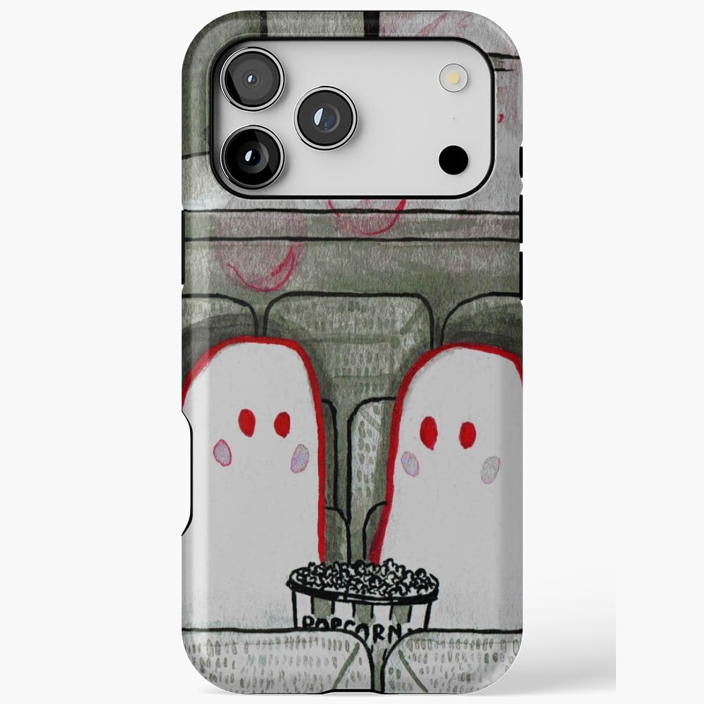 Two Ghosts on a Date Creepy Romantic Halloween Art Case for iPhone 11 ...