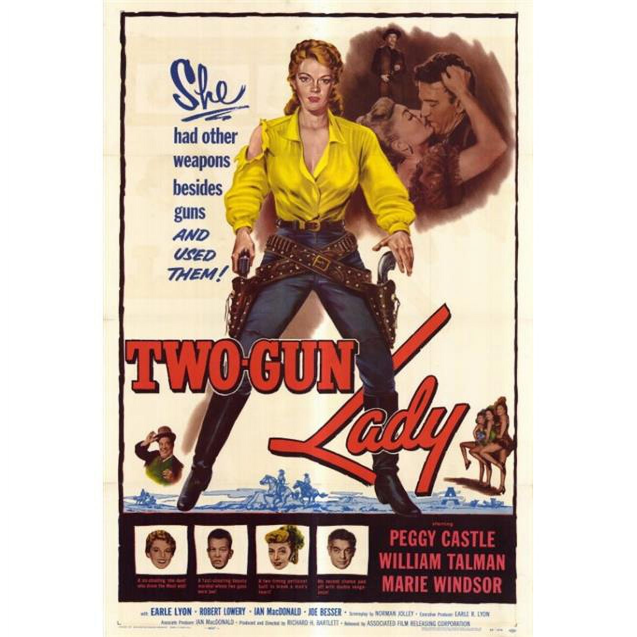 Two-Gun Lady Movie Poster 27 x 40 in. - Walmart.com