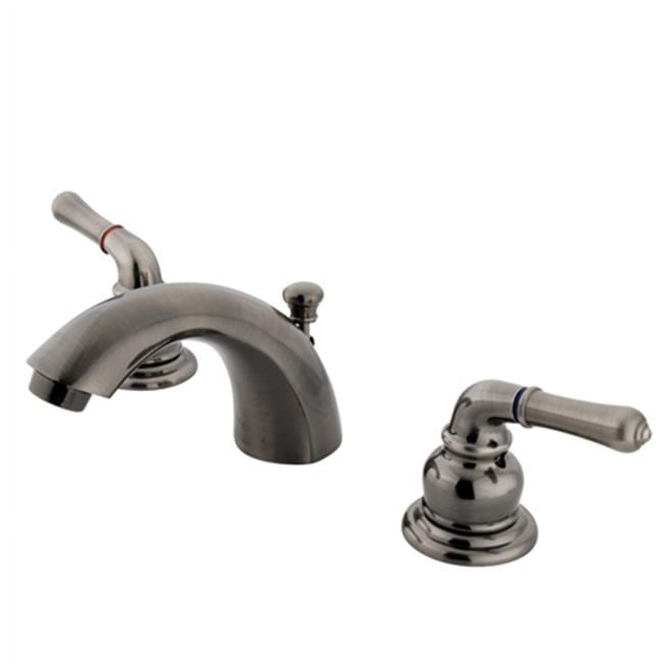 Two Handle 4 in. to 8 in. Mini Widespread Lavatory Faucet with Retail ...