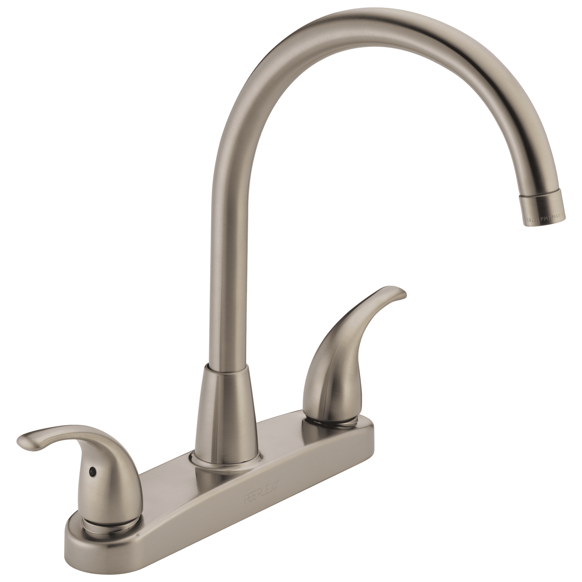 Two Handle Kitchen Faucet in Stainless P299568LF-SS - Walmart.com