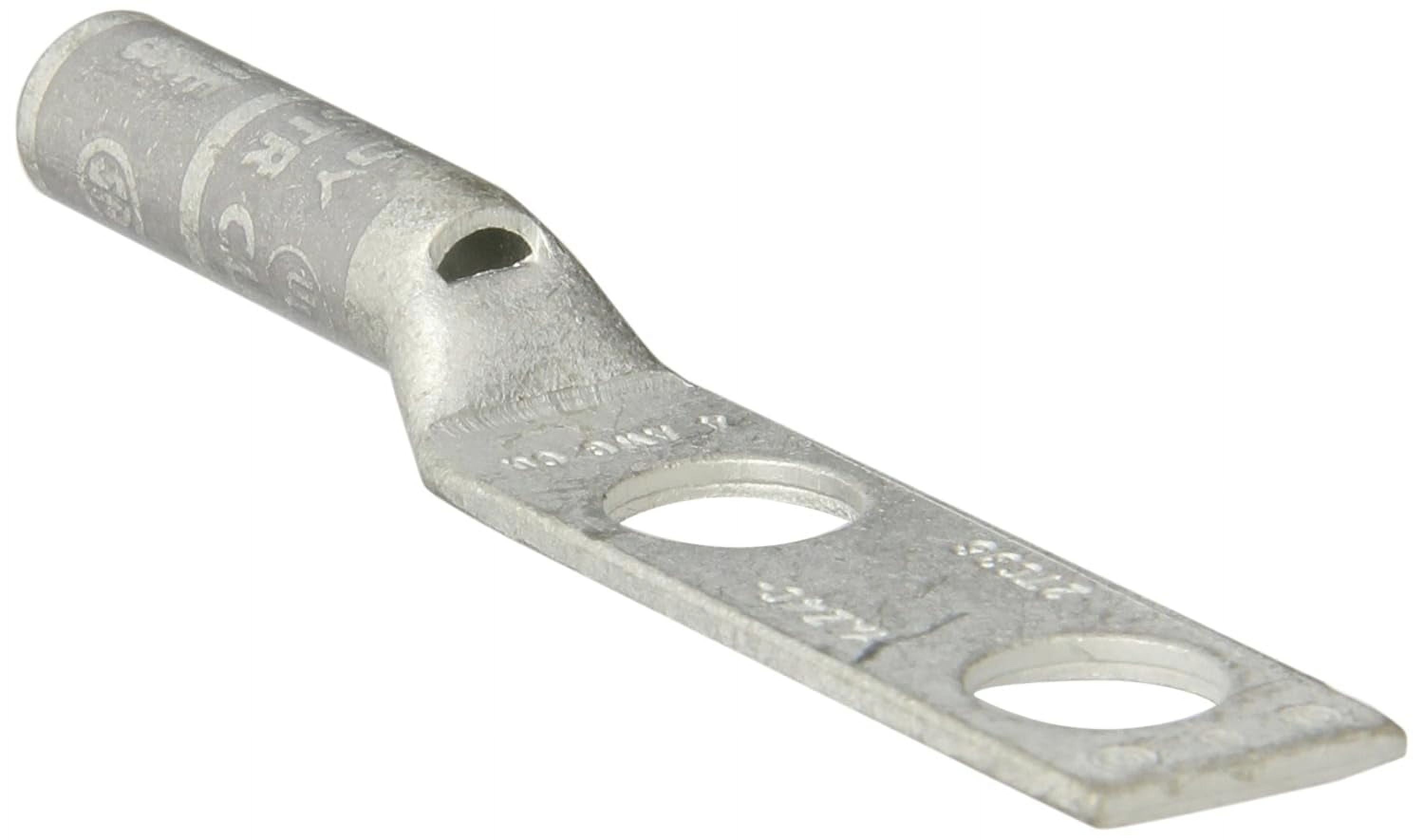 Two Hole Hylug Code Conductor Long Barrel Copper Compression Terminal with Inspection Window ...