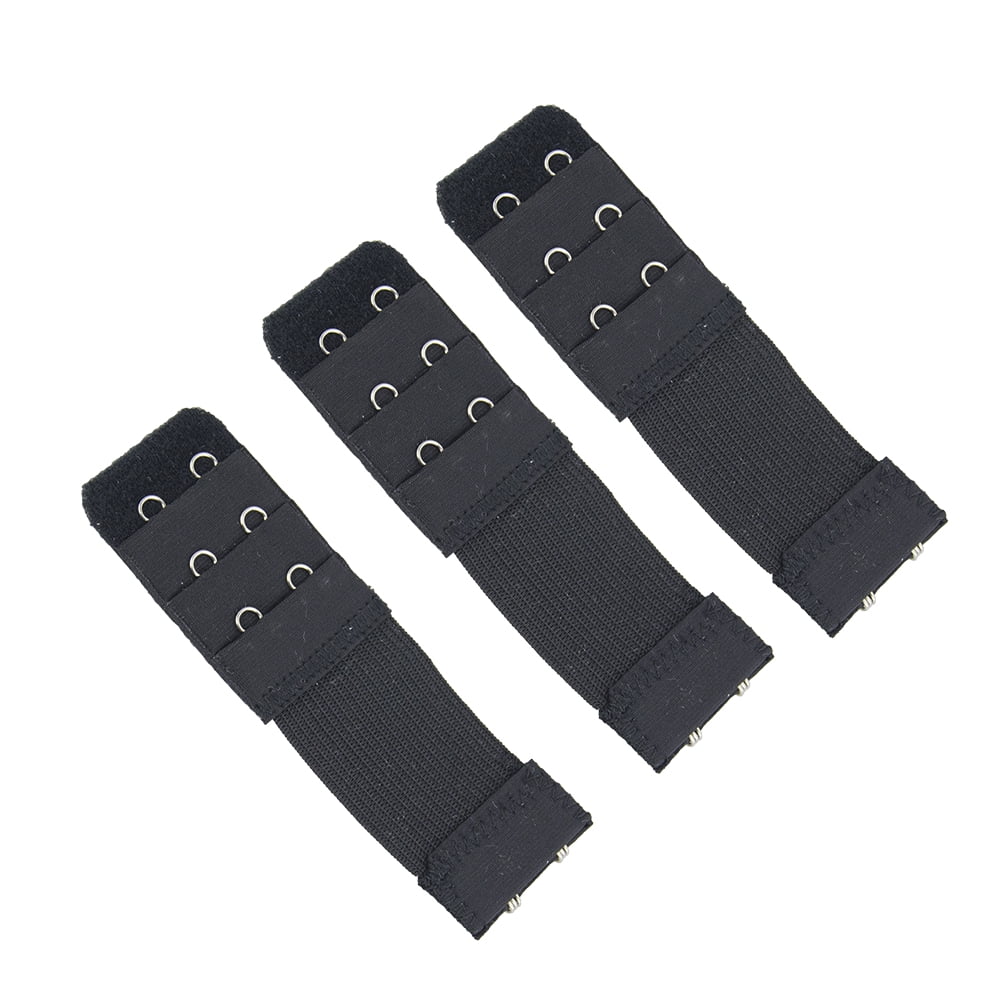 Two-Hook Bra Band Extender BEST VALUE Bulk Pack (120, Black) - Walmart.com