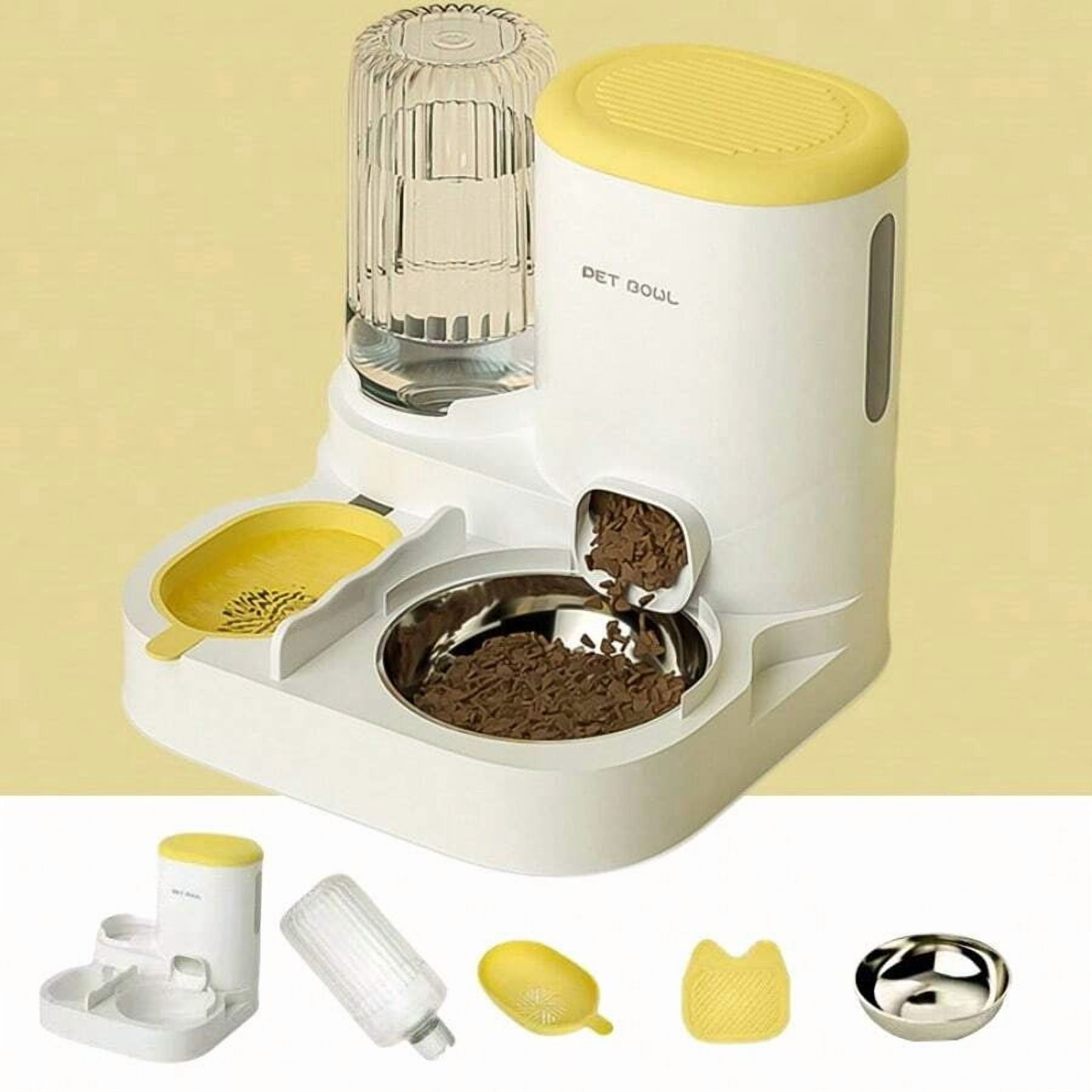Two-In-One Automatic Cat Water Dispenser Set-Detachable, Washable ...