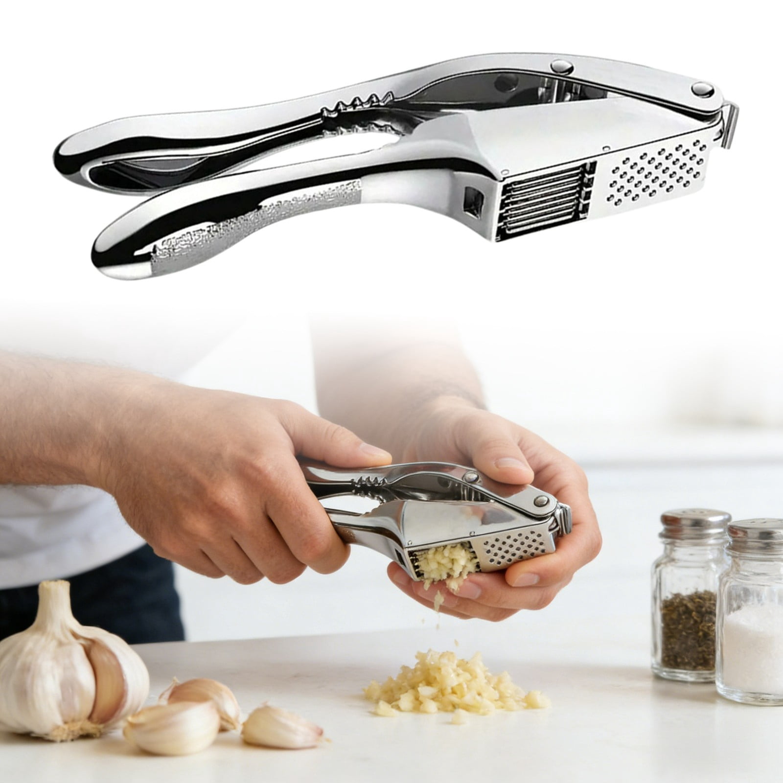 Two In One Functional Garlic Paste Garlic Garlic Slicer Garlic Peeler ...