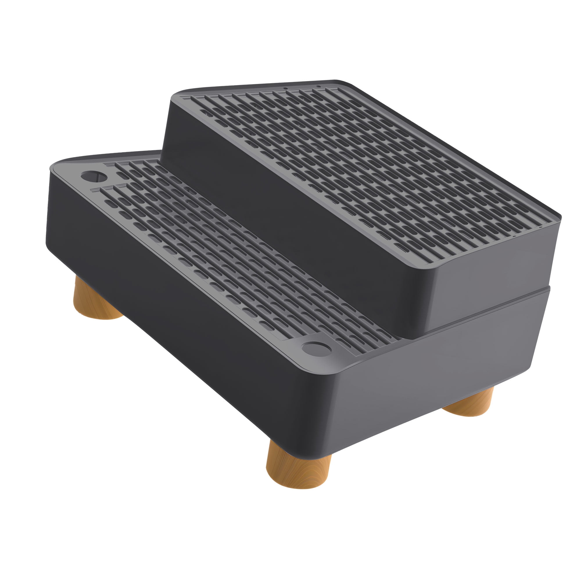 Two Layer Smart Puss Wastebasket Step for Reducing Trash Scatter and ...