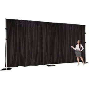 Black Backdrop Curtains for Photography and Event Decorations