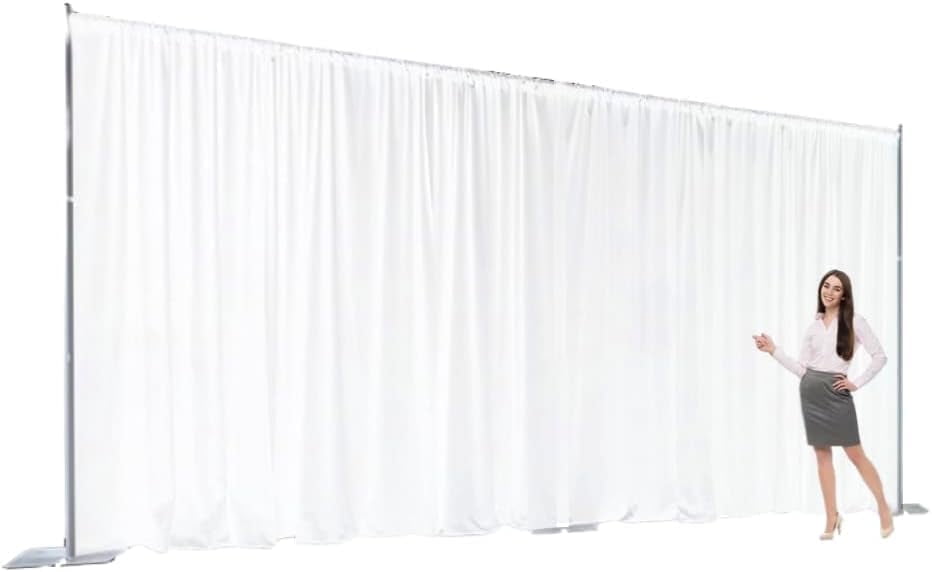 Two Layers Backdrop Made with One Piece Chiffon Tulle & Polyester for ...