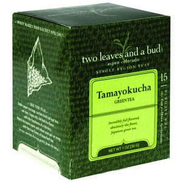 Two Leaves & A Bud Two Leaves A Bud Tamayokucha Green Tea 15 Bag ...