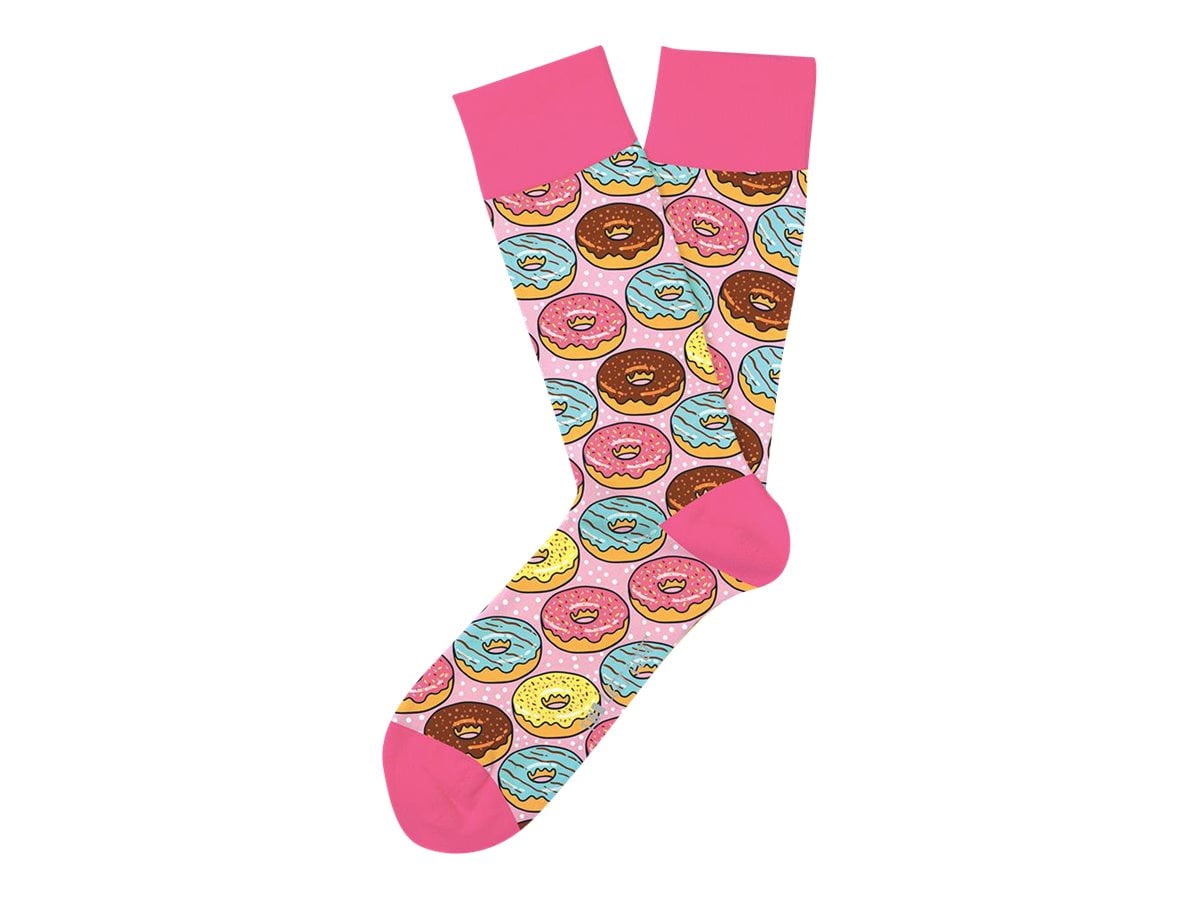 Two Left Feet Everyday Go Nuts for Donuts Small Feet - Socks - size: 5 ...