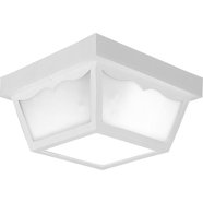 AFX - August - 9W 1 LED Outdoor Flush Mount-3.75 Inches Tall and 8.11 ...