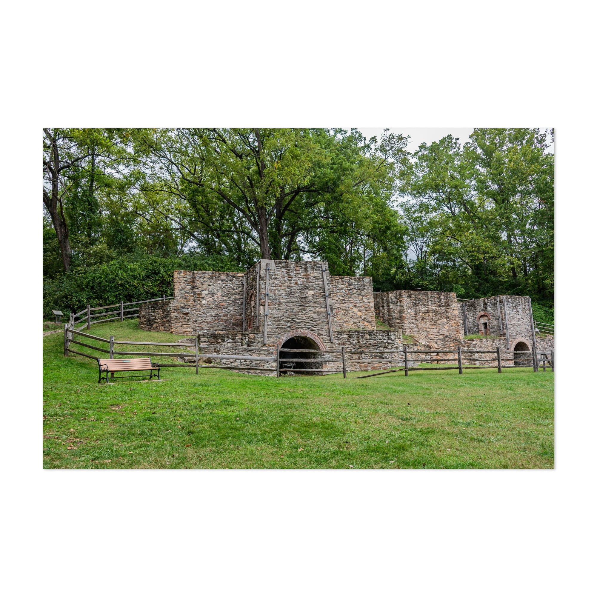 Two Lime Kilns - Parkville Maryland Photography Architecture Rural ...