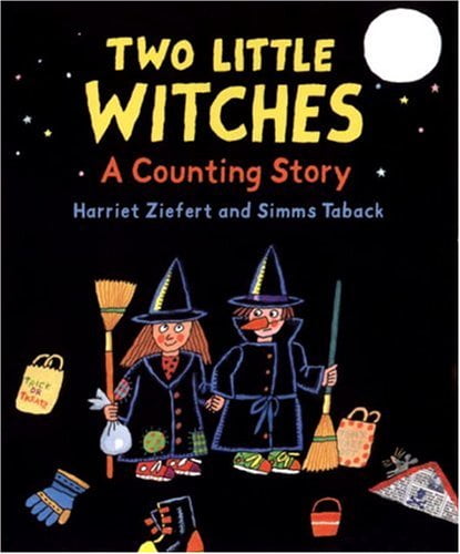 Pre-Owned Two Little Witches : A Counting Story (Board Book ...
