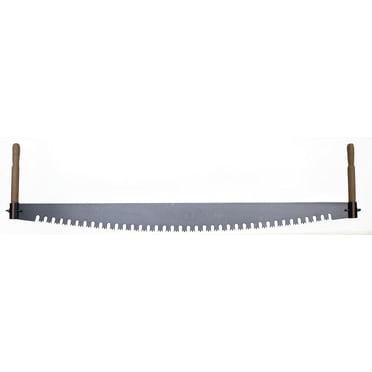 Lynx 5' Two Man Crosscut Saw for Wood, Handheld Metal Saw with Beech ...
