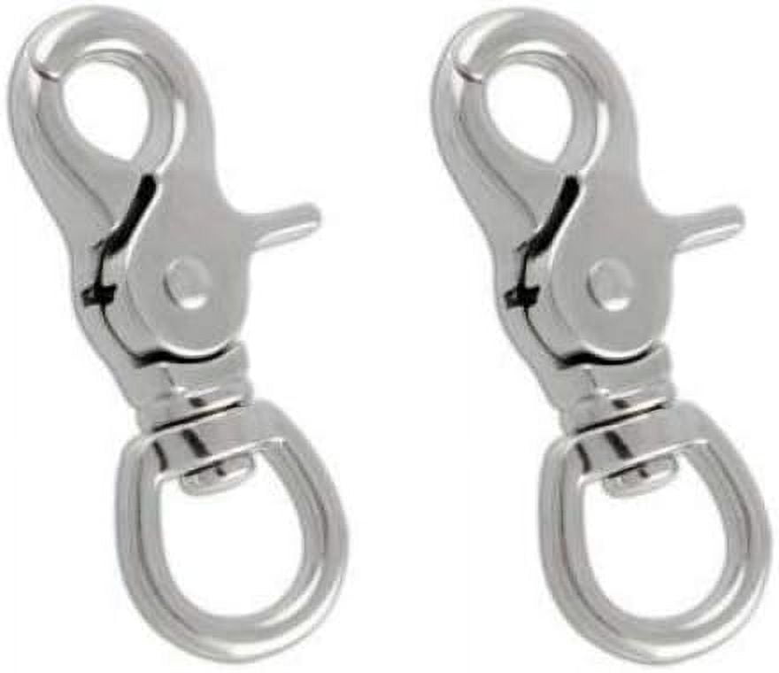 Two Marine grade Stainless Steel Swivel-Eye Boat Snaps - Walmart.com
