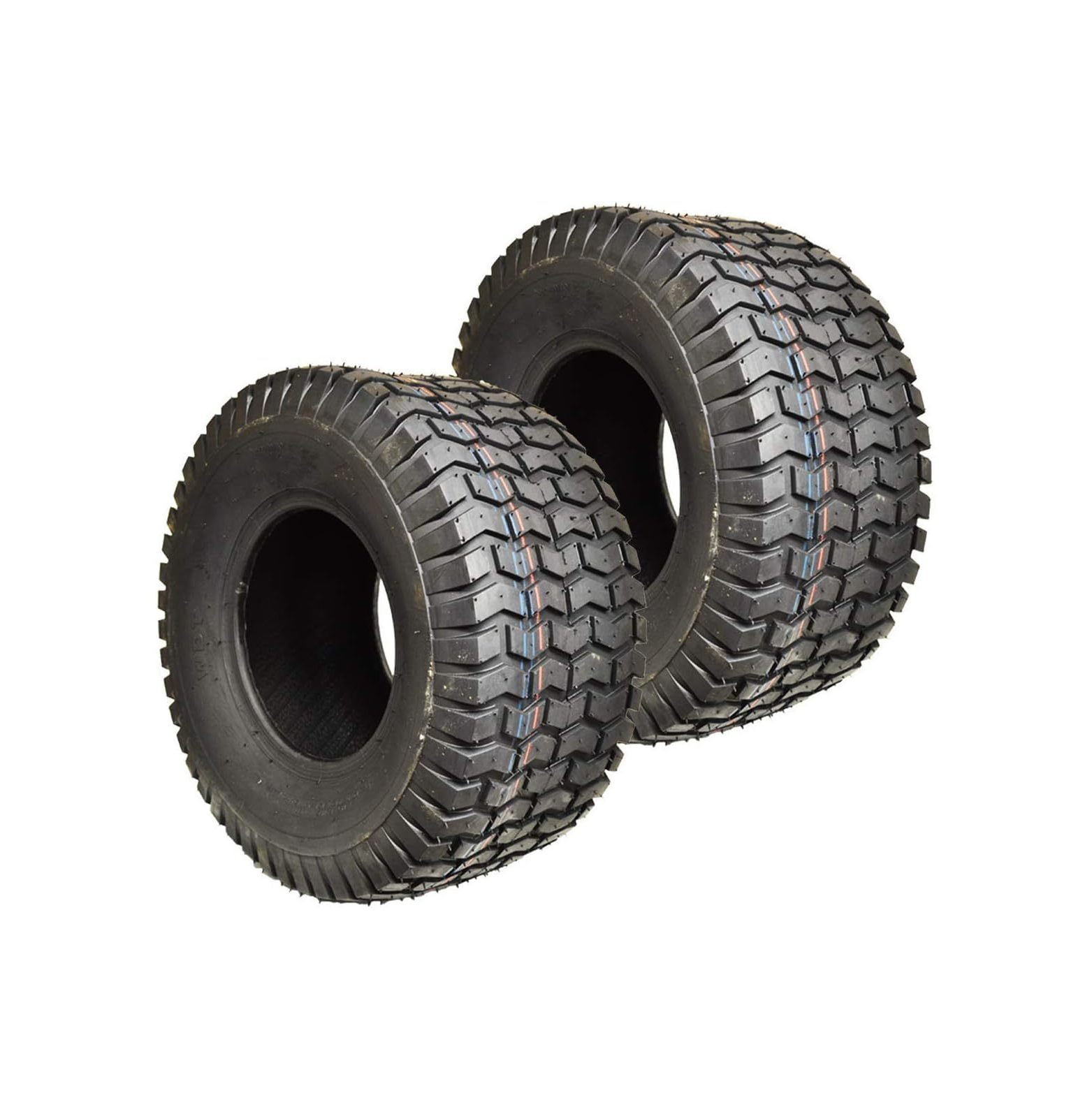 Two New 20x10.00-8 Lawn Tractor Tires 20x10-8 Turf Tires Tubeless Lawn ...