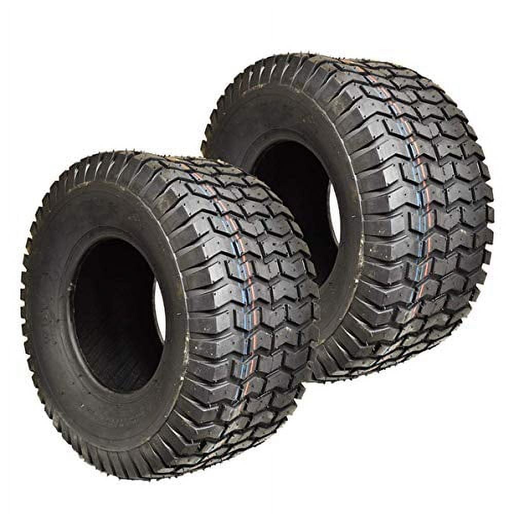 Two New 20x10.00-8 Lawn Tractor Tires 20x10-8 Turf Tires Tubeless Lawn ...