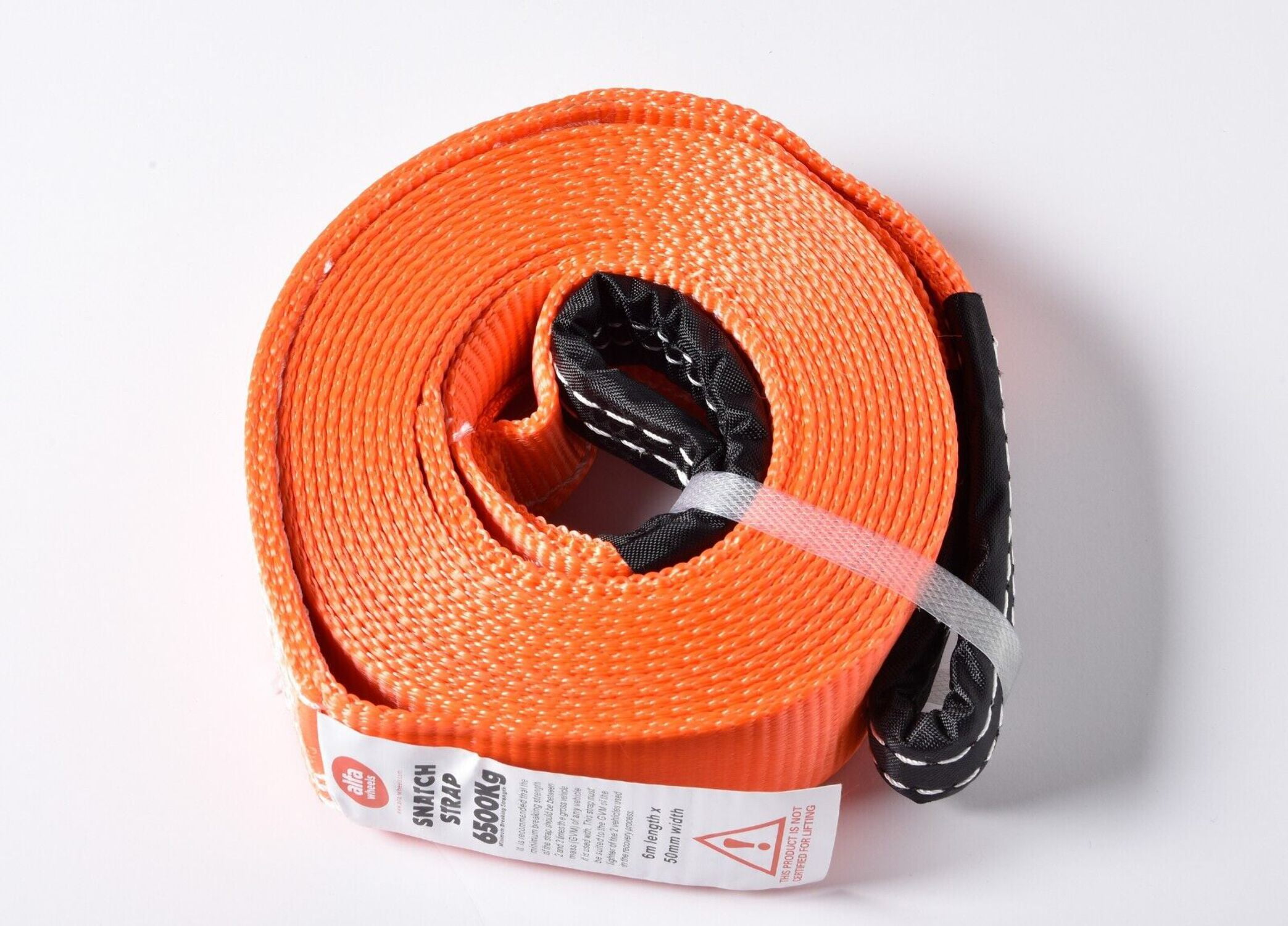 Two Pack 2" 14000lbs Tow Strap 20 ft winch sling 2in 20ft vehicle ...