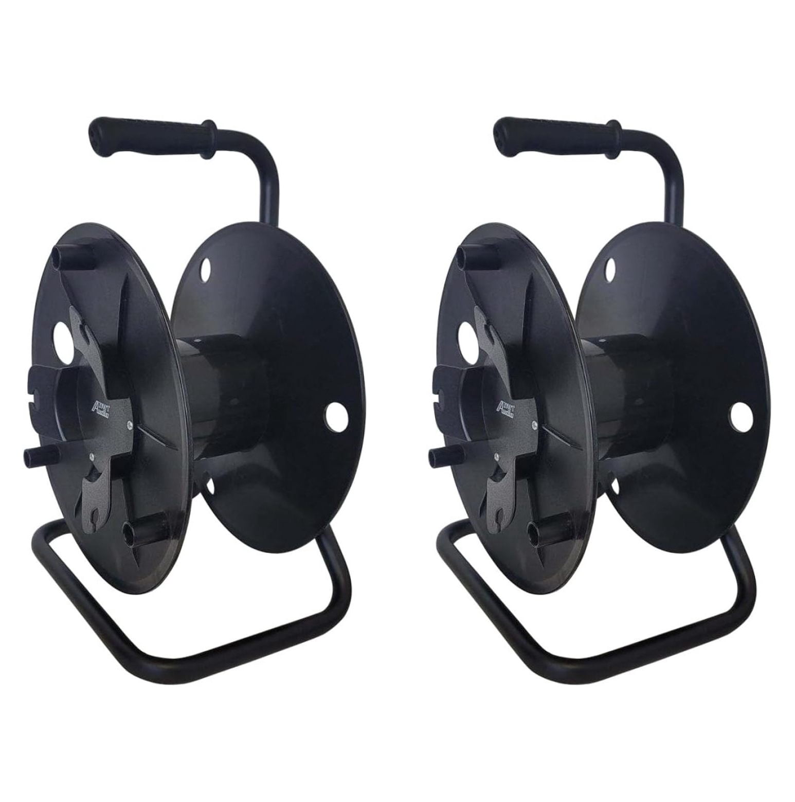 Two-Pack Deluxe Portable Cable Reels, Total Capacity: 1440 Feet of 6mm ...