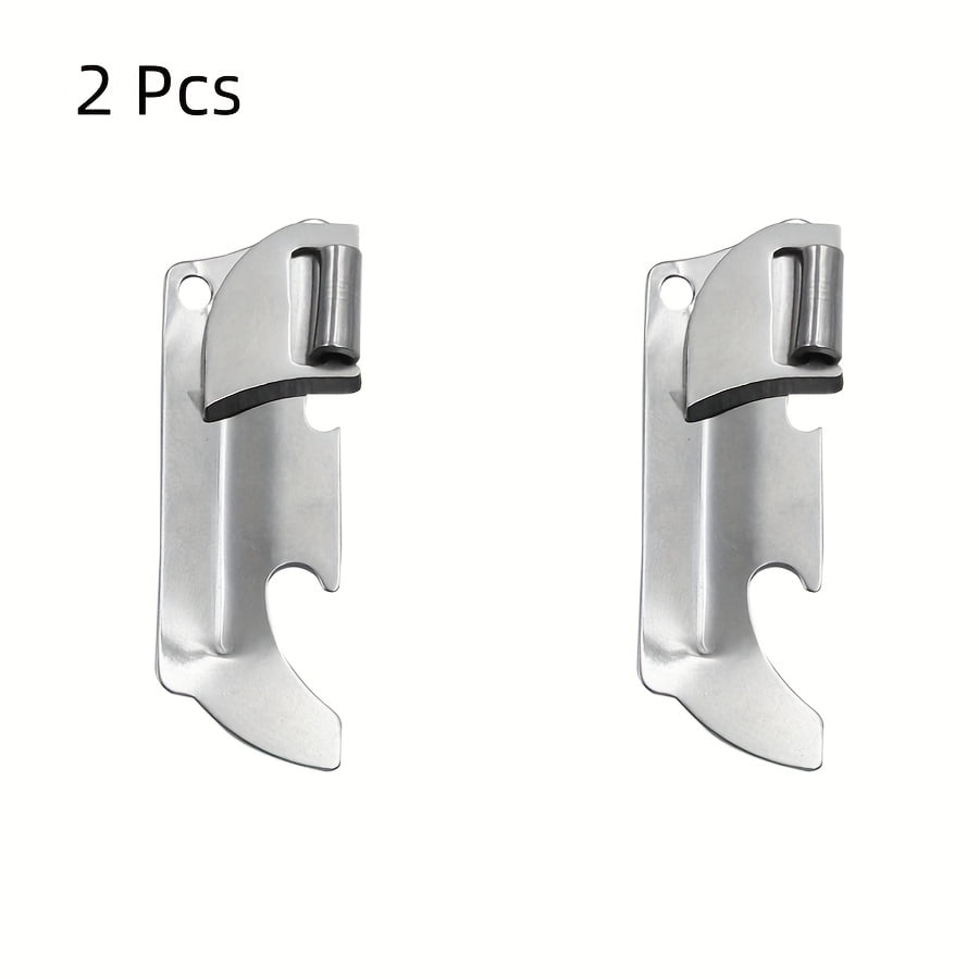 Two-Pack Foldable Stainless Steel Mini Can Openers - Portable multi ...