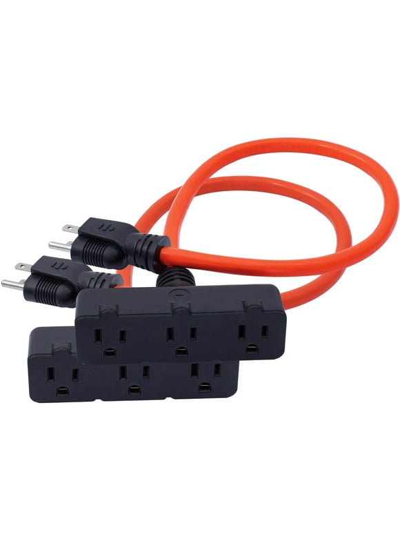 2 ft Extension Cords in Extension Cords by Length - Walmart.com