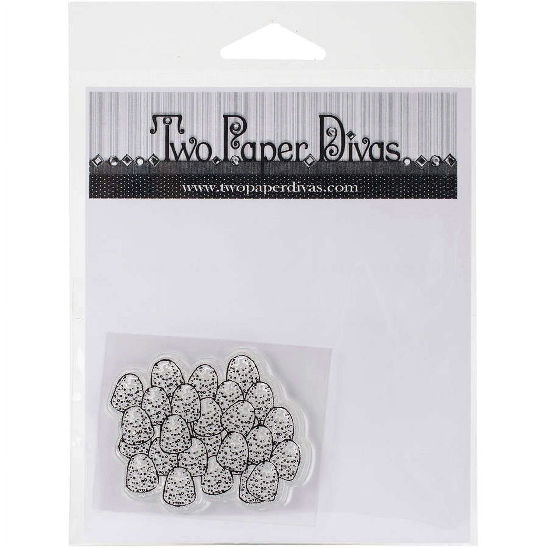 Two Paper Divas Clear Stamps 5.75"x4" -Gumdrops - Walmart.com