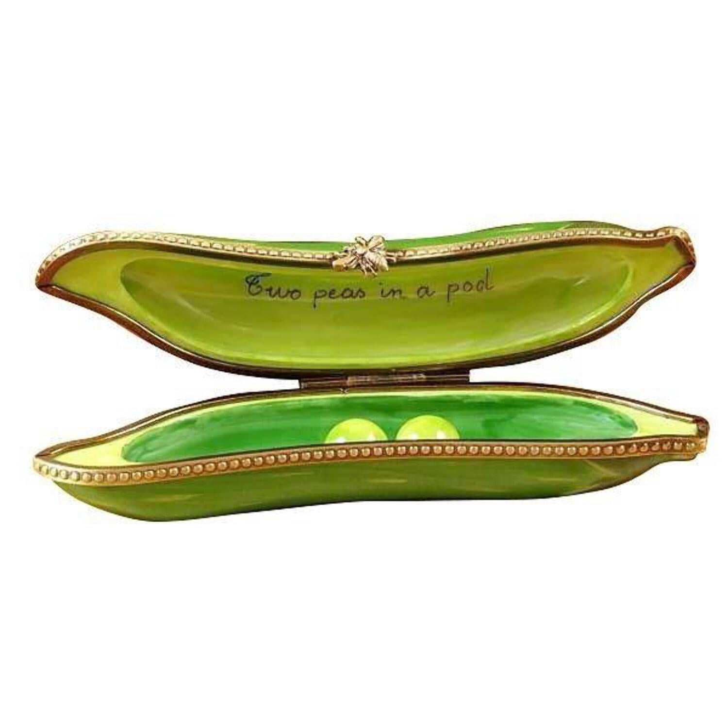 Two Peas in a Pod Limoges Box for Celebrating Love Limoges Box ...