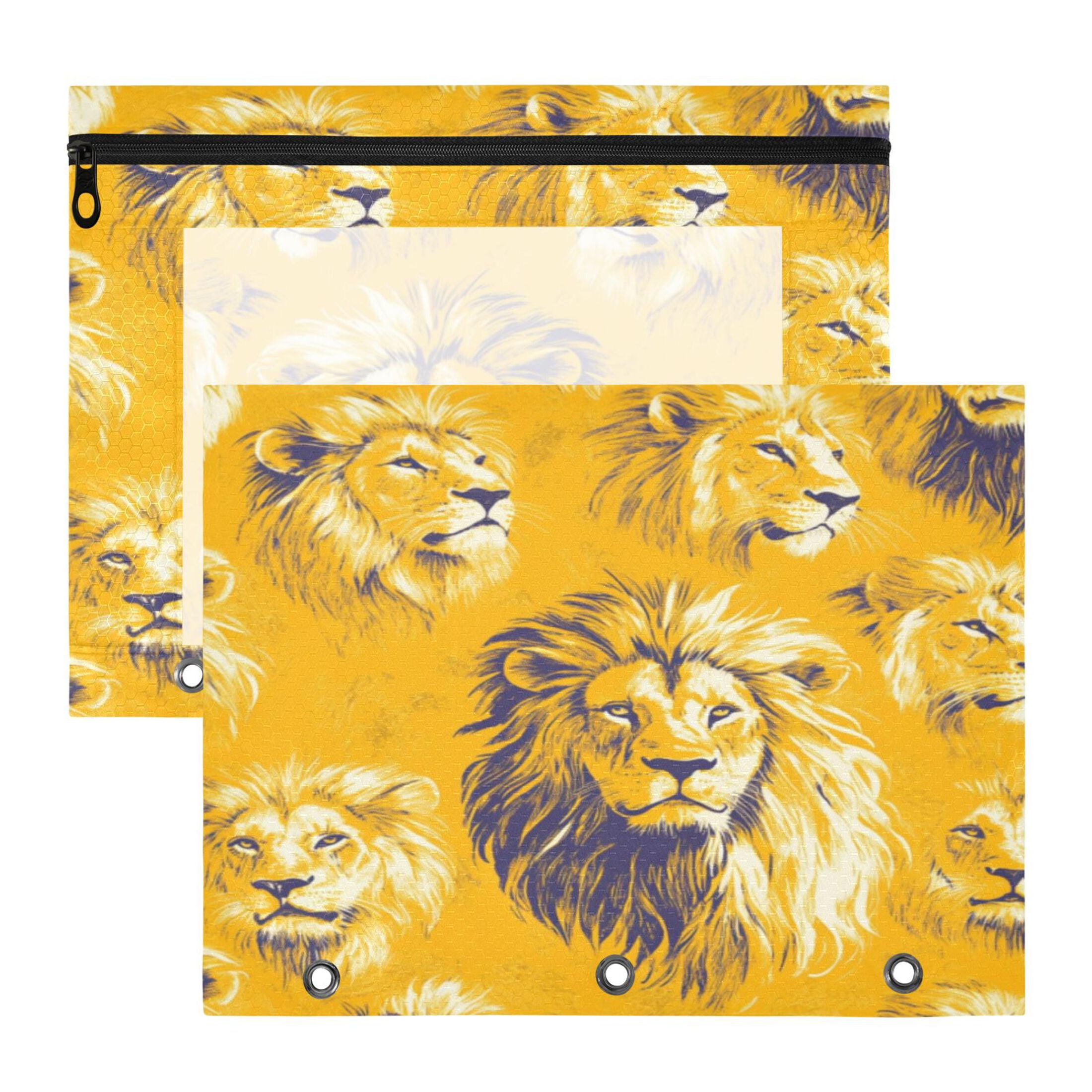 Two-Piece A4 File Bag 12.2x9.45 Inches Binder Pouches are A Stationery ...