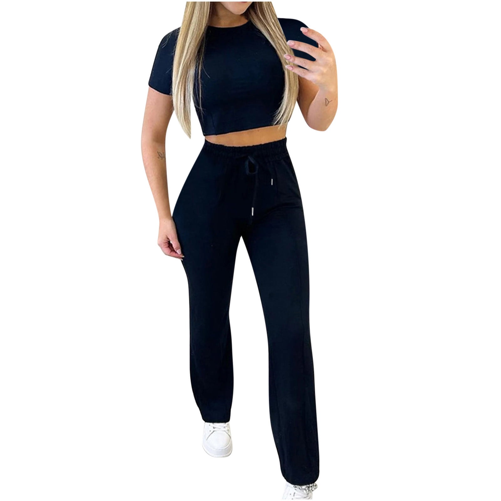 Two Piece Going Out Sets For Women Two Piece Outfits For Women Plus Size 2 Piece Lounge Outfits