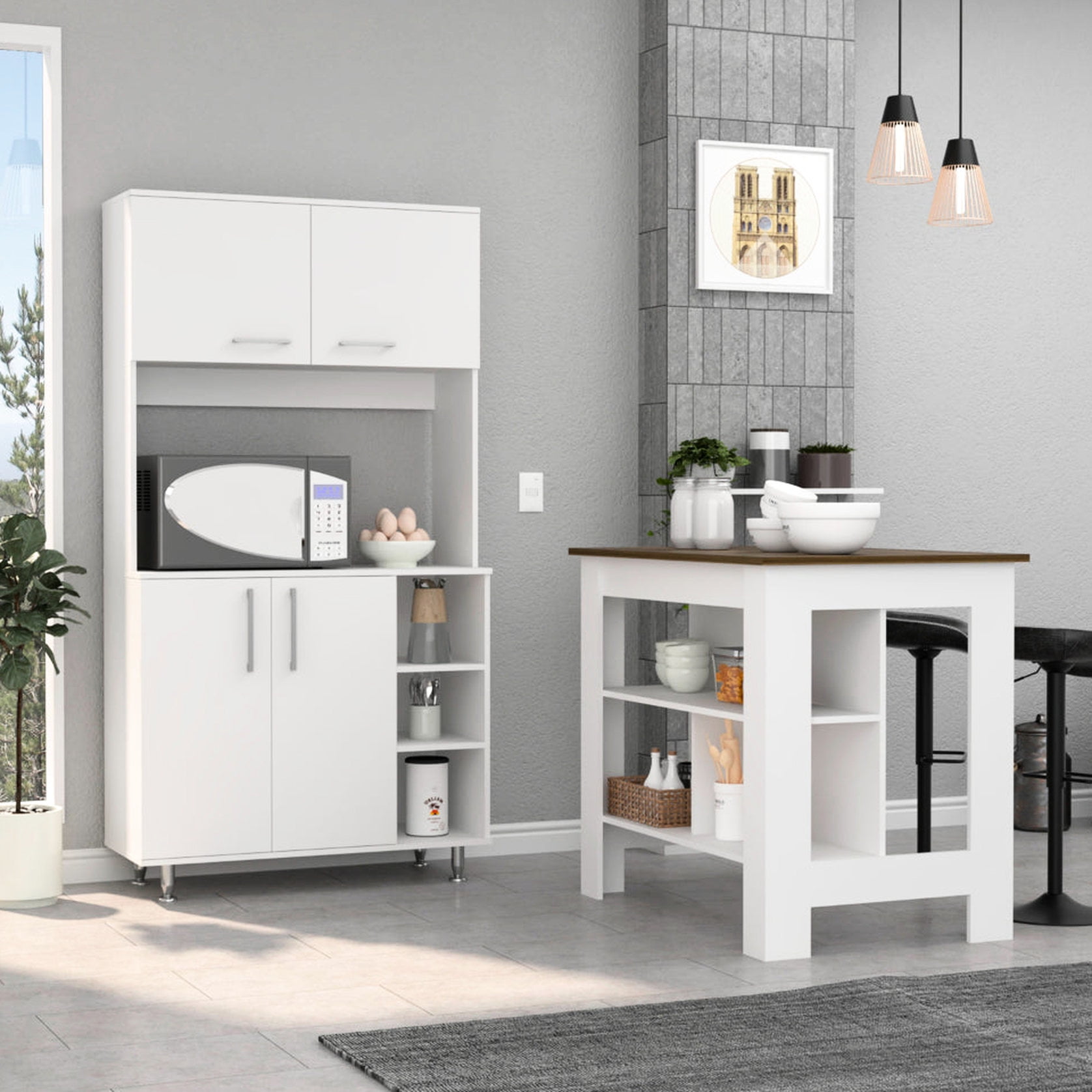 Two - Piece Kitchen Set - Complete Kitchen Setup, Comprehensive ...