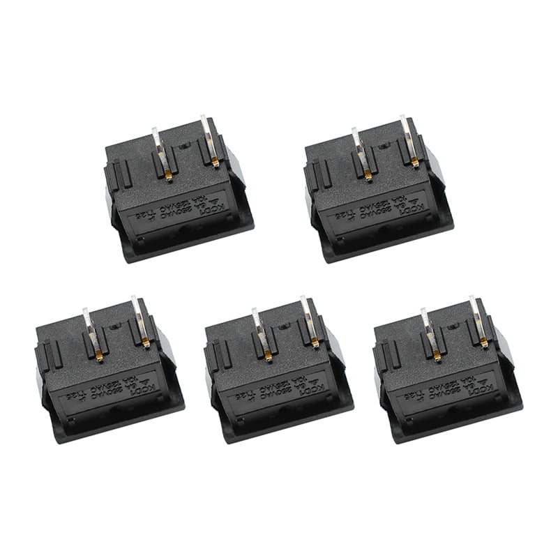 Two-Pin Power Supply Single-Way Rocker Switch Boat Switch KCD1-201 ...