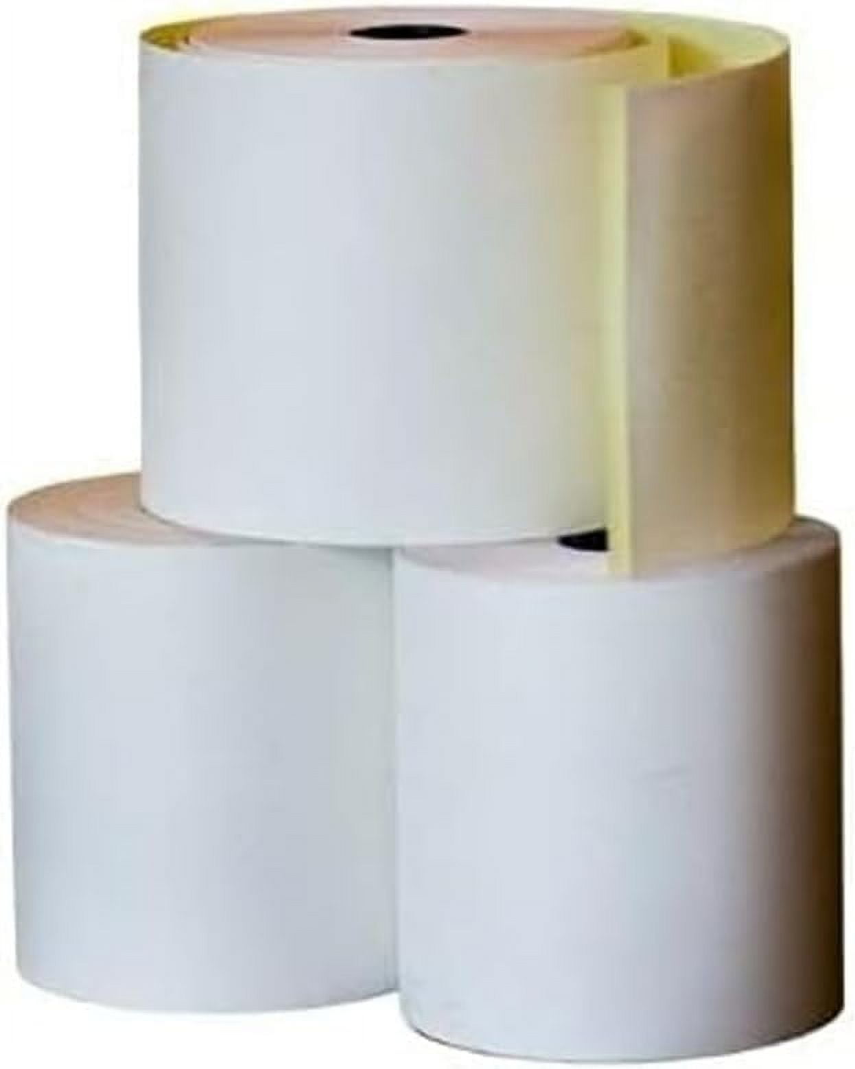 Two Ply Carbonless Rolls - Easy to Install - Clear & Crisp Copies ...