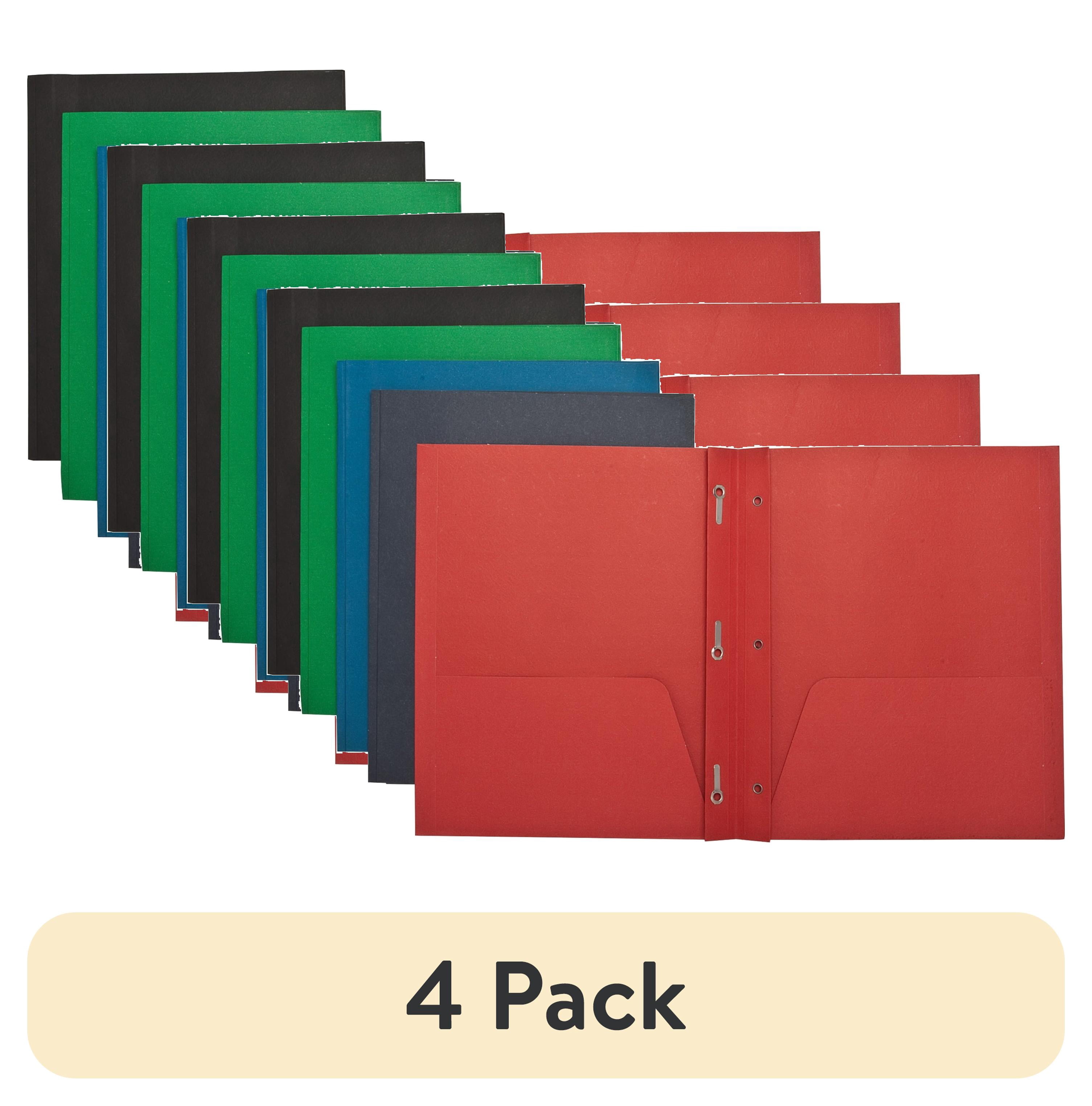 (4 pack) Sparco Letter Pocket Folder - Walmart.com