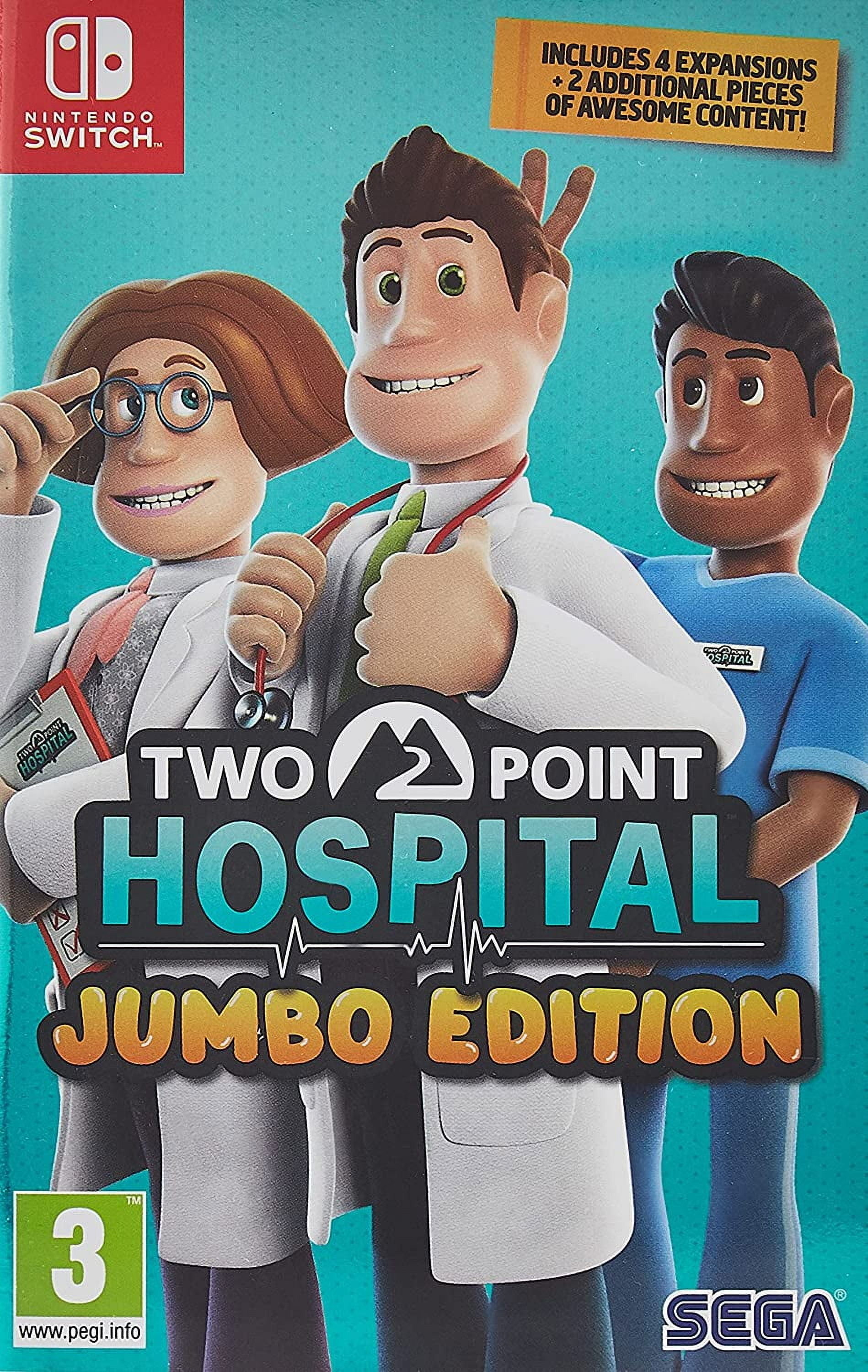 Two Point Hospital - Jumbo Edition Games Bundle for Nintendo Switch ...